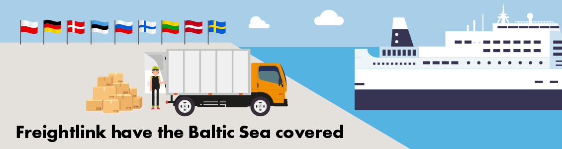 Baltic Sea Ferry Routes | Freightlink - The Freight Ferry People