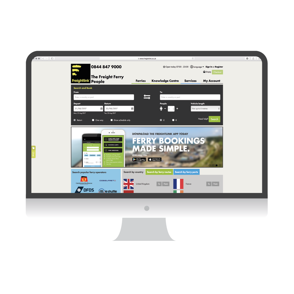 Open a Freightlink Account | Freightlink