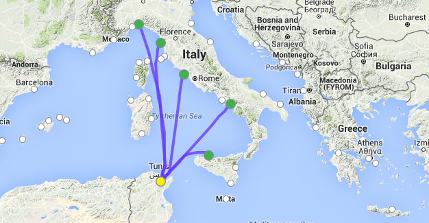 UK Freight Routes to Mediterranean | Your Online Ferry Finder