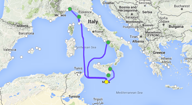 UK Freight Routes to Mediterranean | Your Online Ferry Finder